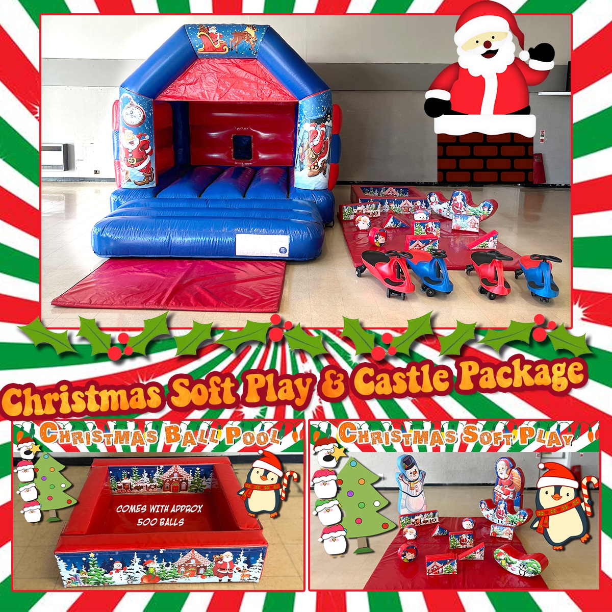 Castle / Soft Play Packages - Inflatable, Bouncy Castle, Entertainment ...